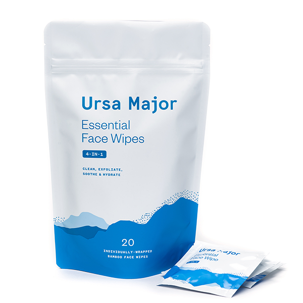 Ursa Major Essential Face Wipes | All-Natural Face Wipes